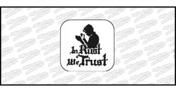 In Rust We Trust Color 10cm