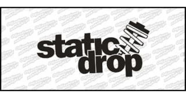 Static drop 15cm biała